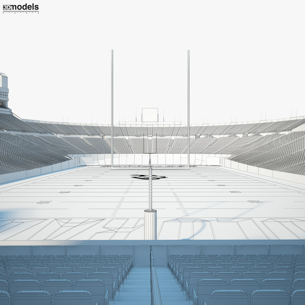 Folsom Field 3D model - Download Stadium on 3DModels.org
