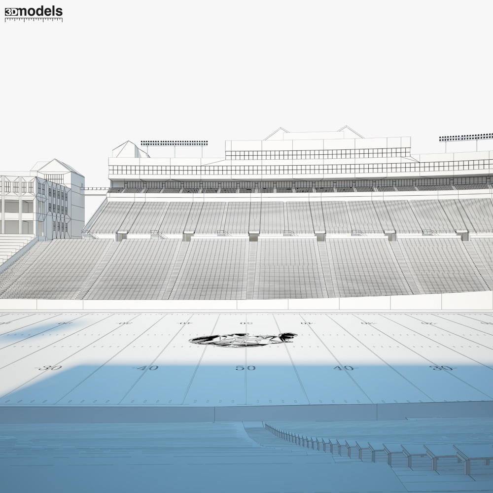 Folsom Field 3D model - Download Stadium on 3DModels.org