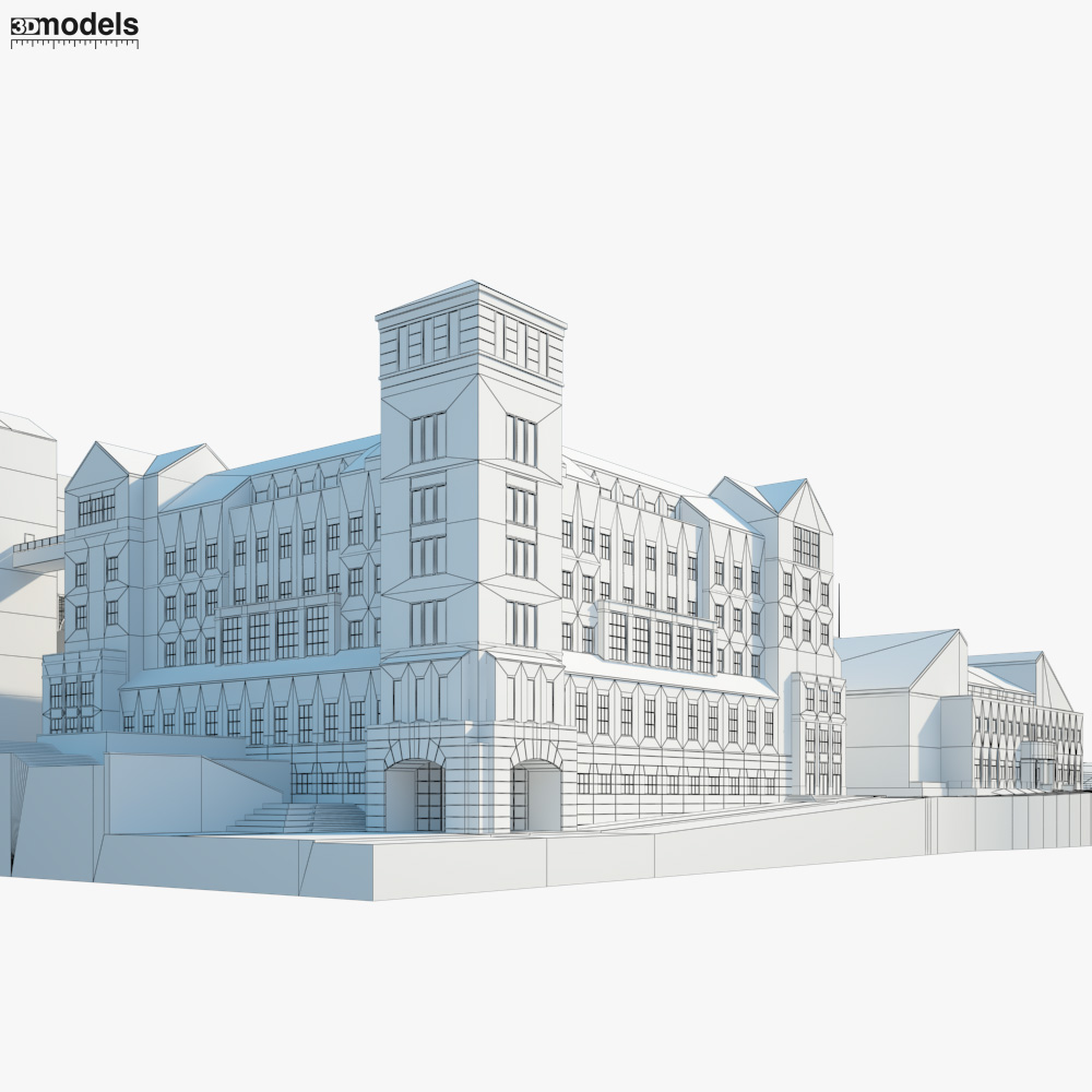 Folsom Field 3D model - Download Stadium on 3DModels.org