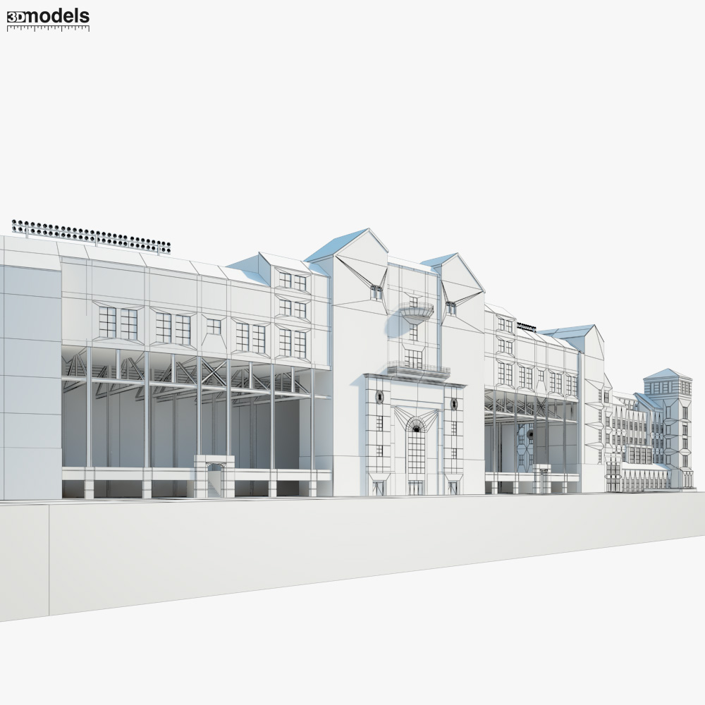 Folsom Field 3D model - Download Stadium on 3DModels.org