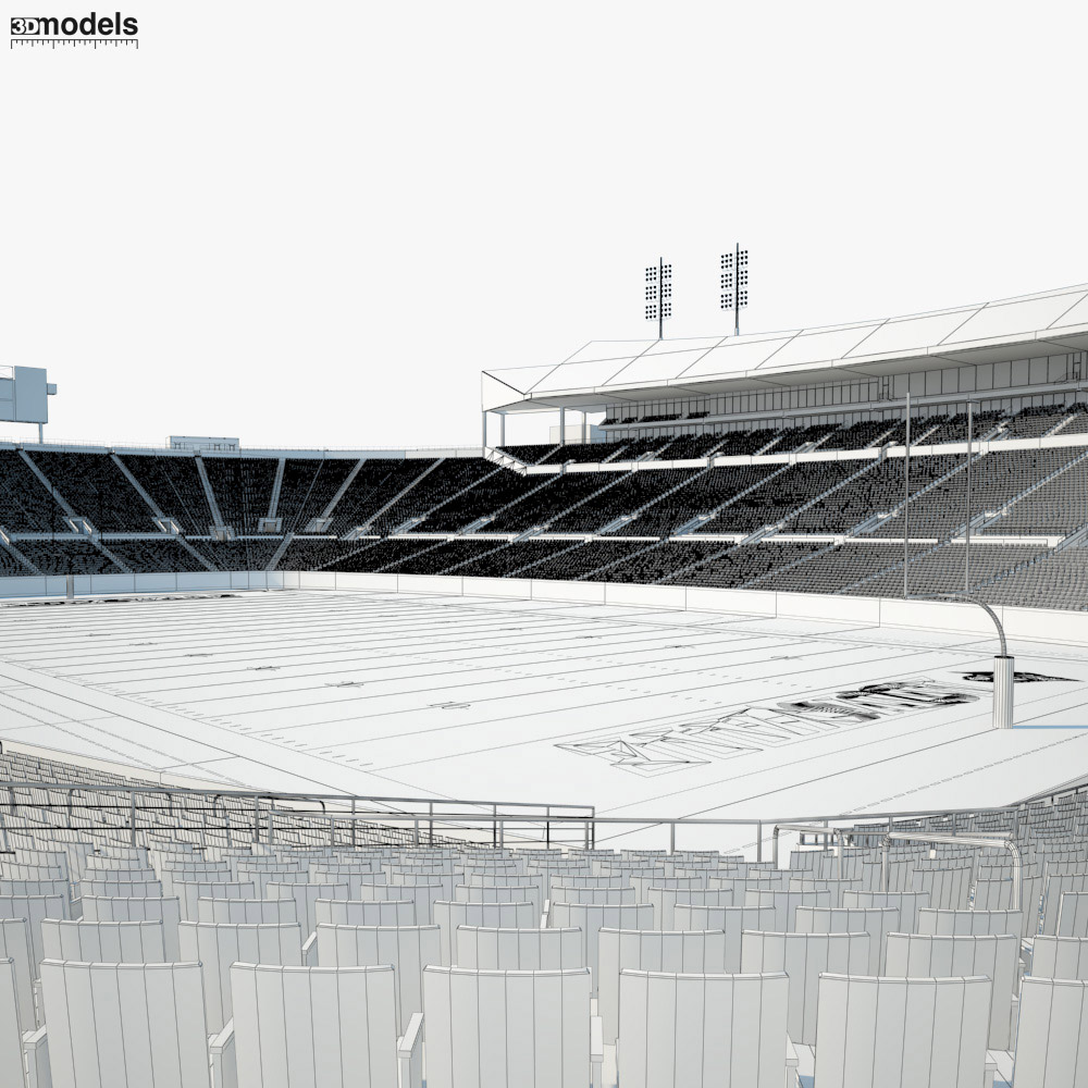 L&N Federal Credit Union Stadium 3D model - Download Stadium on ...