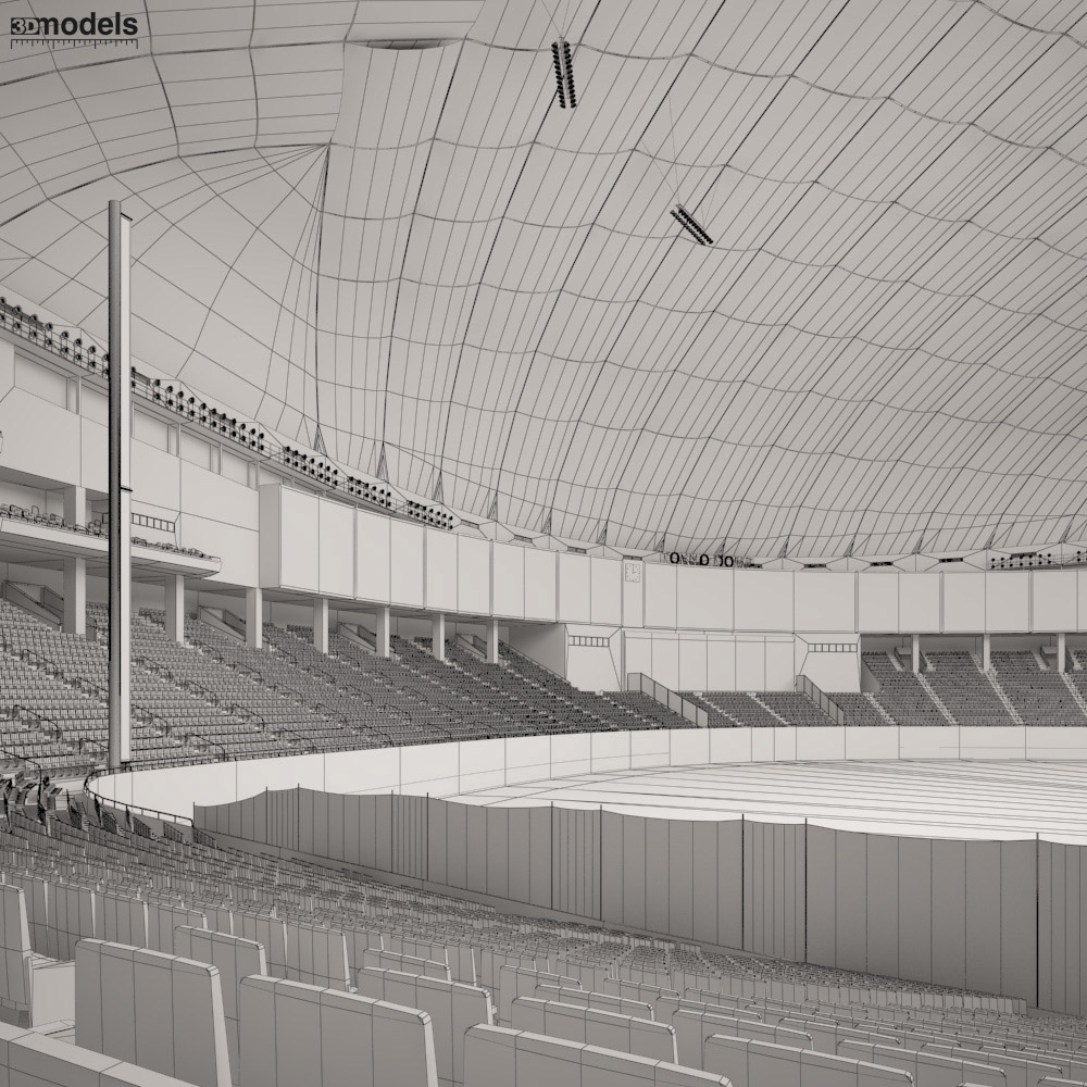 Tokyo Dome 3D model - Download Stadium on 3DModels.org