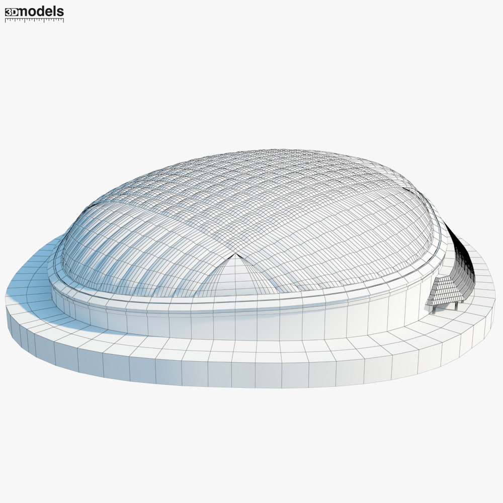 Tokyo Dome 3D model - Download Stadium on 3DModels.org
