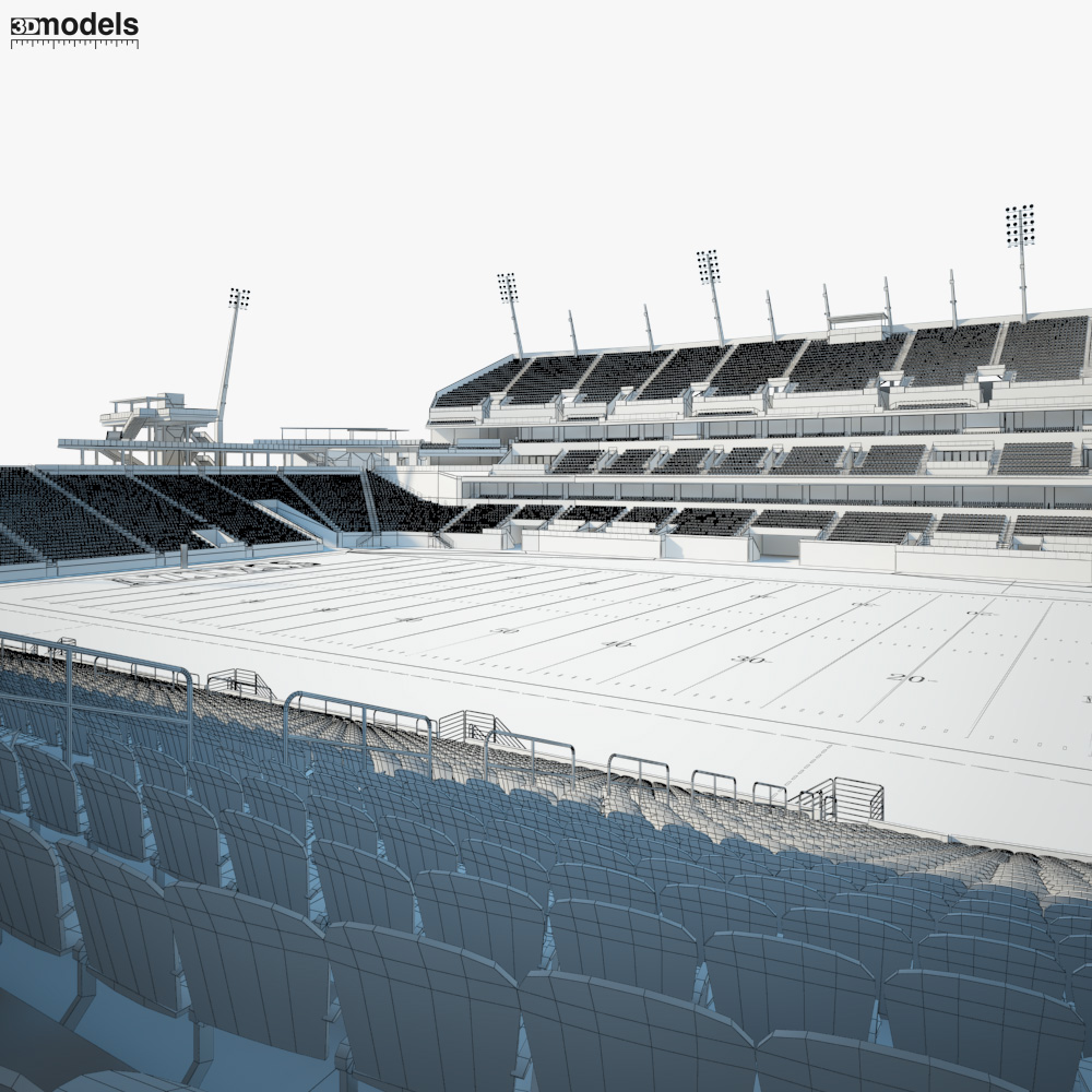 Snapdragon Stadium 3D model - Download Stadium on 3DModels.org