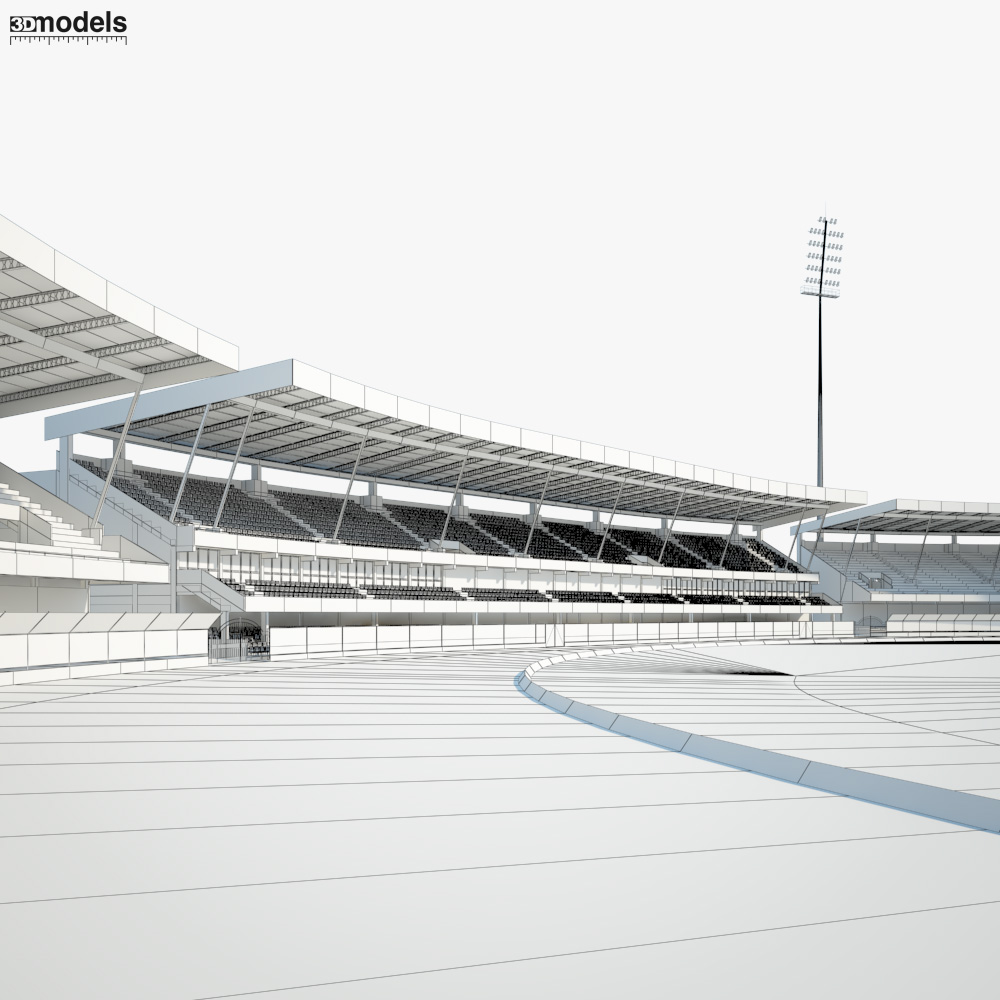 Dadoji Kondadev Stadium 3D model - Download Stadium on 3DModels.org