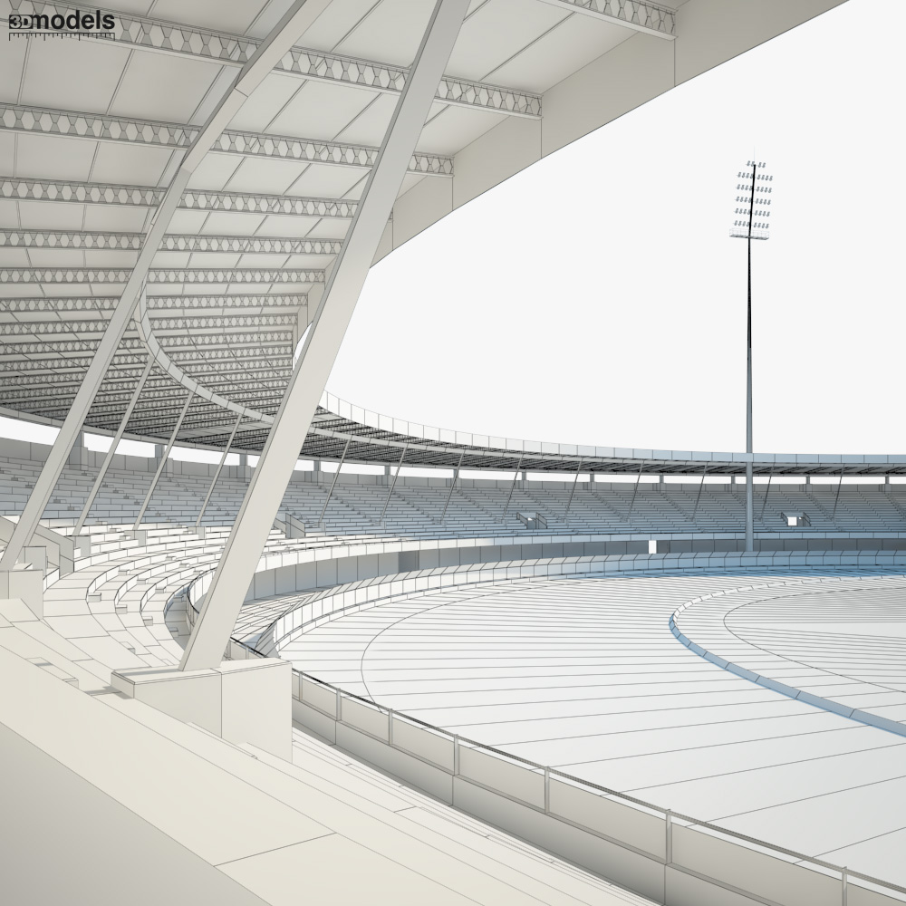 Dadoji Kondadev Stadium 3D model - Download Stadium on 3DModels.org