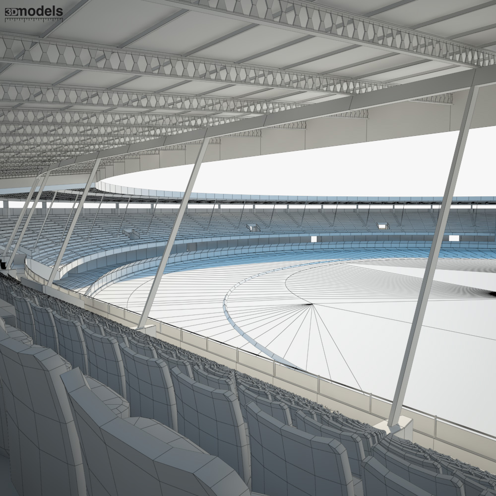 Dadoji Kondadev Stadium 3D model - Download Stadium on 3DModels.org