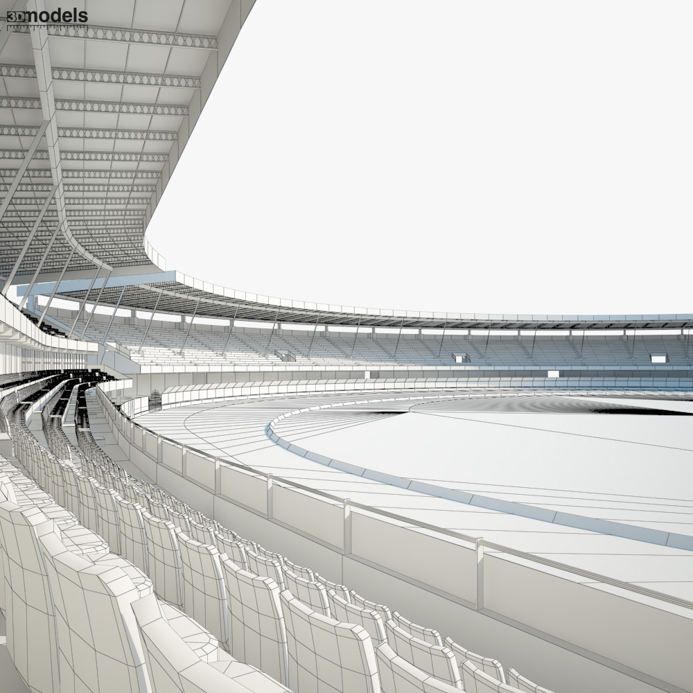 Dadoji Kondadev Stadium 3D model - Download Stadium on 3DModels.org