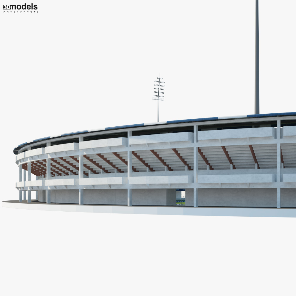 Dadoji Kondadev Stadium 3D model - Download Stadium on 3DModels.org