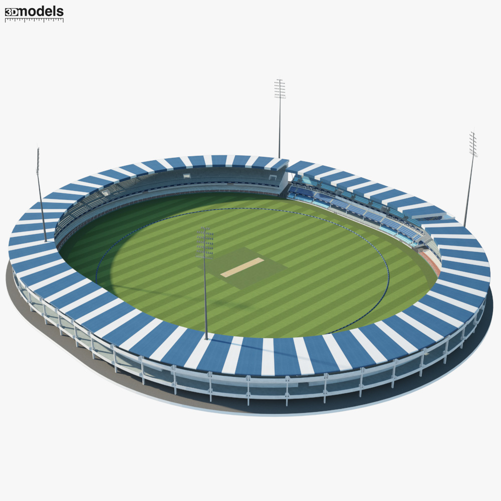 Dadoji Kondadev Stadium 3D model - Download Stadium on 3DModels.org