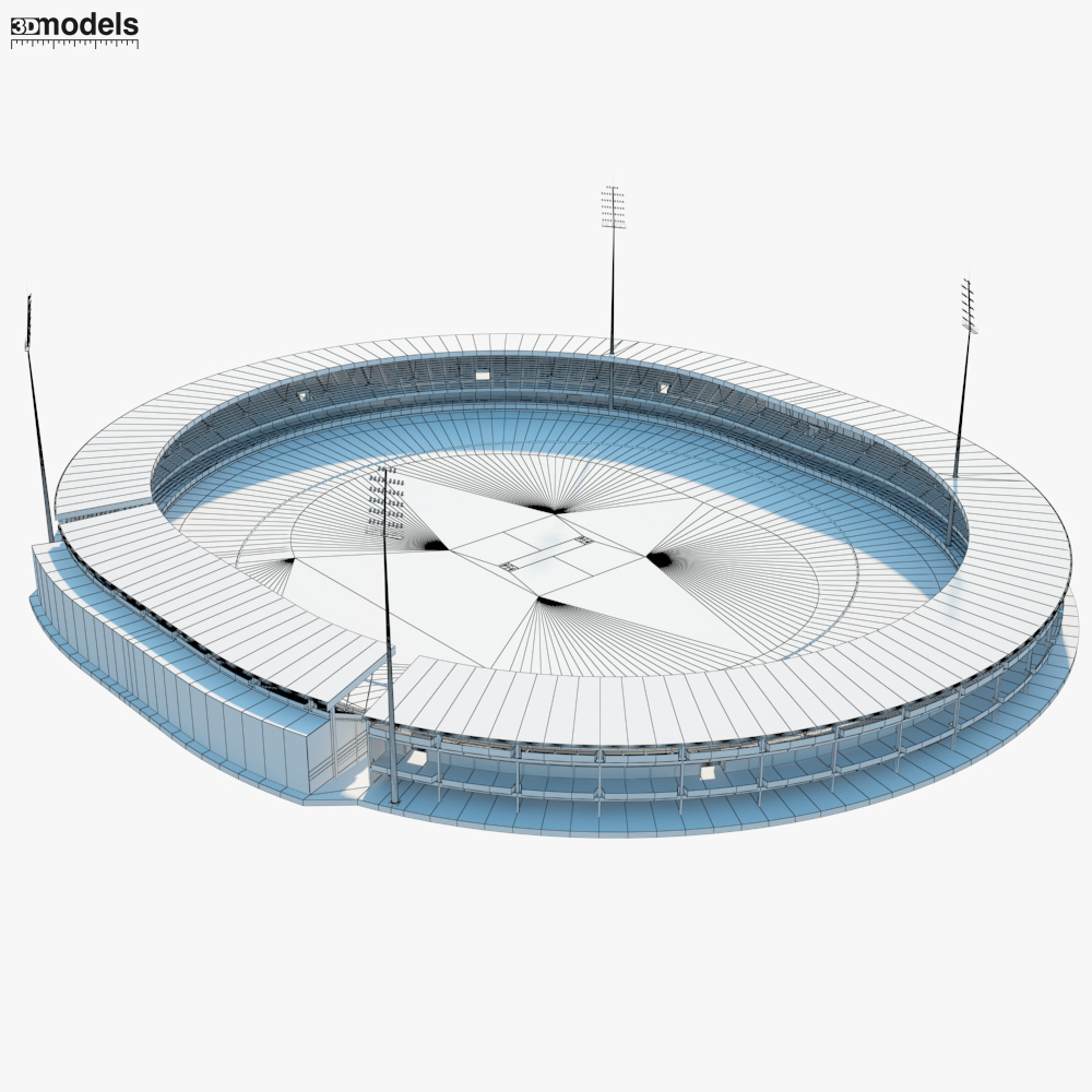 Dadoji Kondadev Stadium 3D model - Download Stadium on 3DModels.org