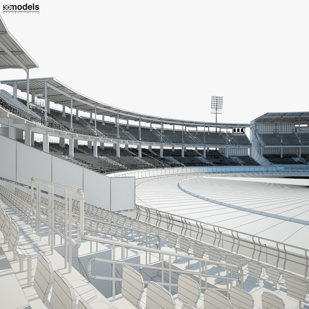 ACA-VDCA Cricket Stadium 3D model - Download Stadium on 3DModels.org