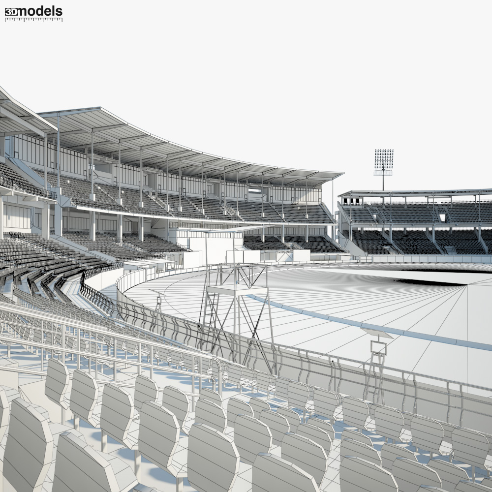 ACA-VDCA Cricket Stadium 3D model - Download Stadium on 3DModels.org