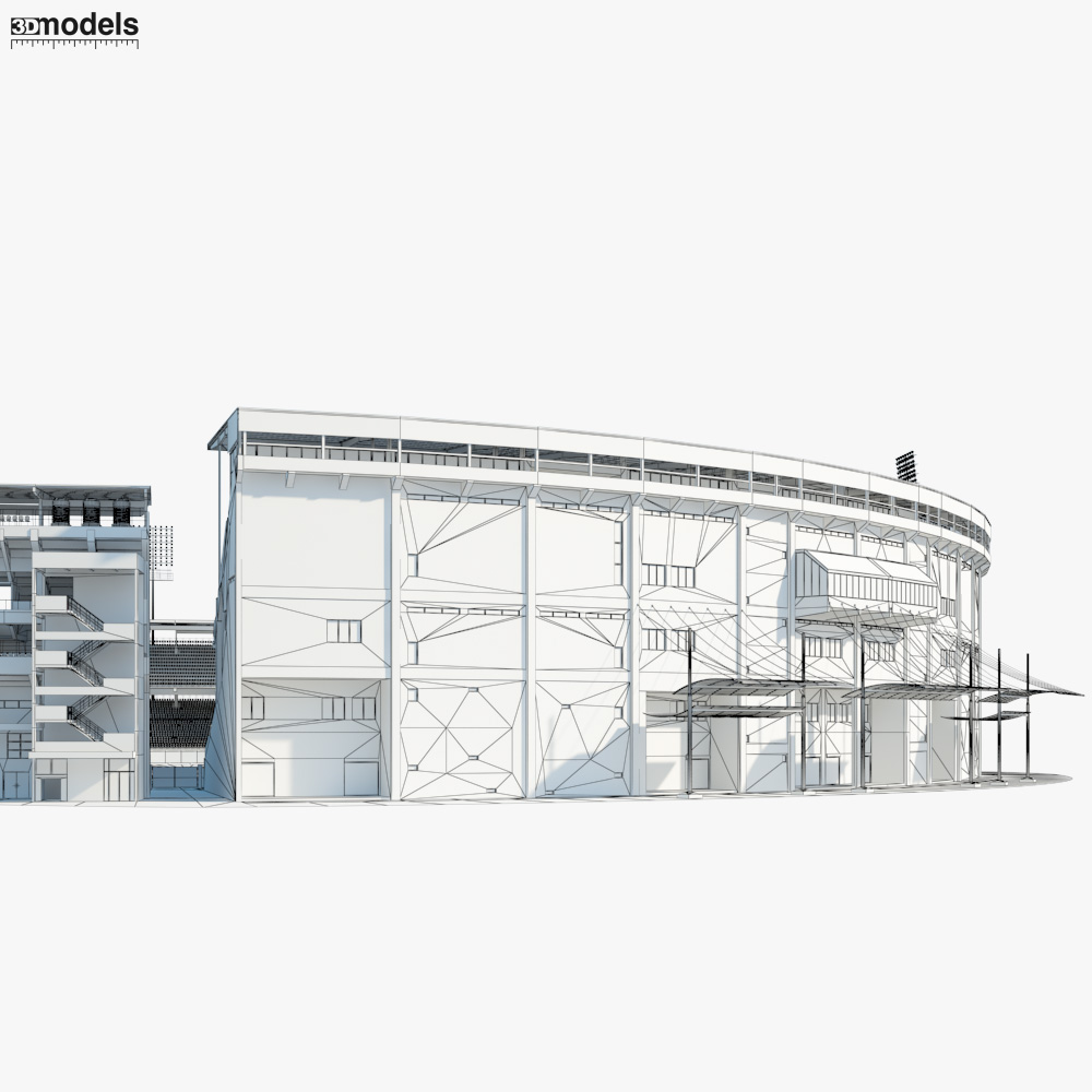 ACA-VDCA Cricket Stadium 3D model - Download Stadium on 3DModels.org