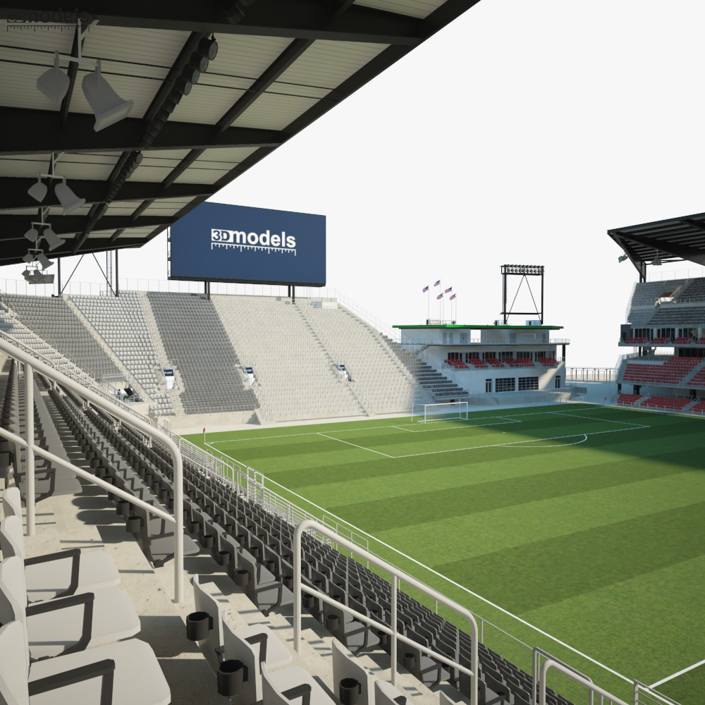 Audi Field 3D model - Download Stadium on 3DModels.org