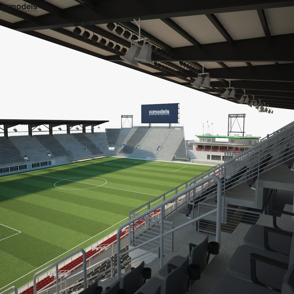 Audi Field 3D model - Download Stadium on 3DModels.org
