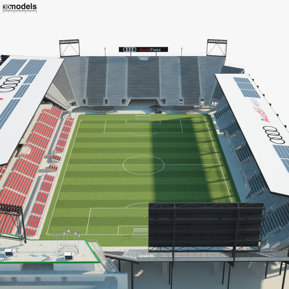 Audi Field 3D model - Download Stadium on 3DModels.org