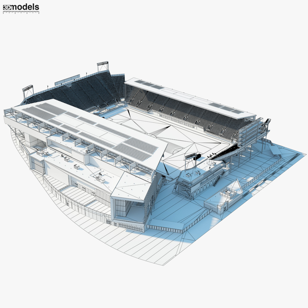 Audi Field 3D model - Download Stadium on 3DModels.org