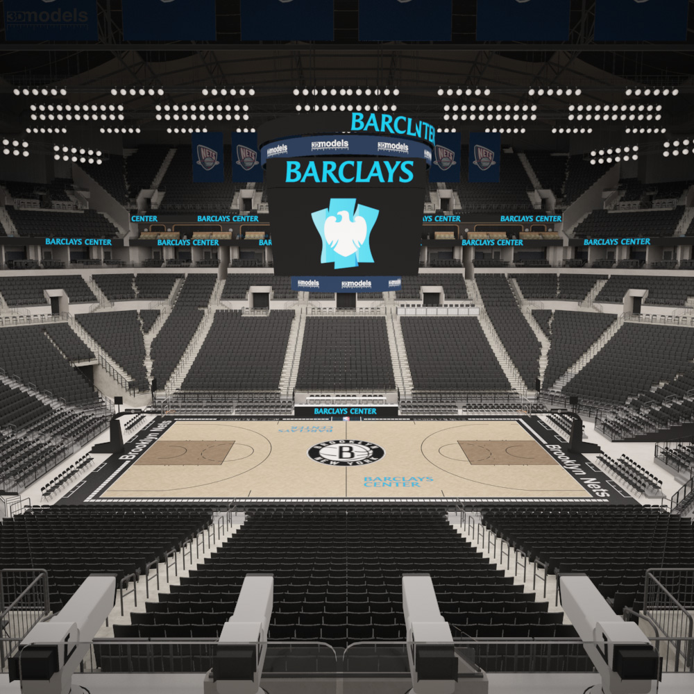 Barclays Center 3D model - Download Stadium on 3DModels.org
