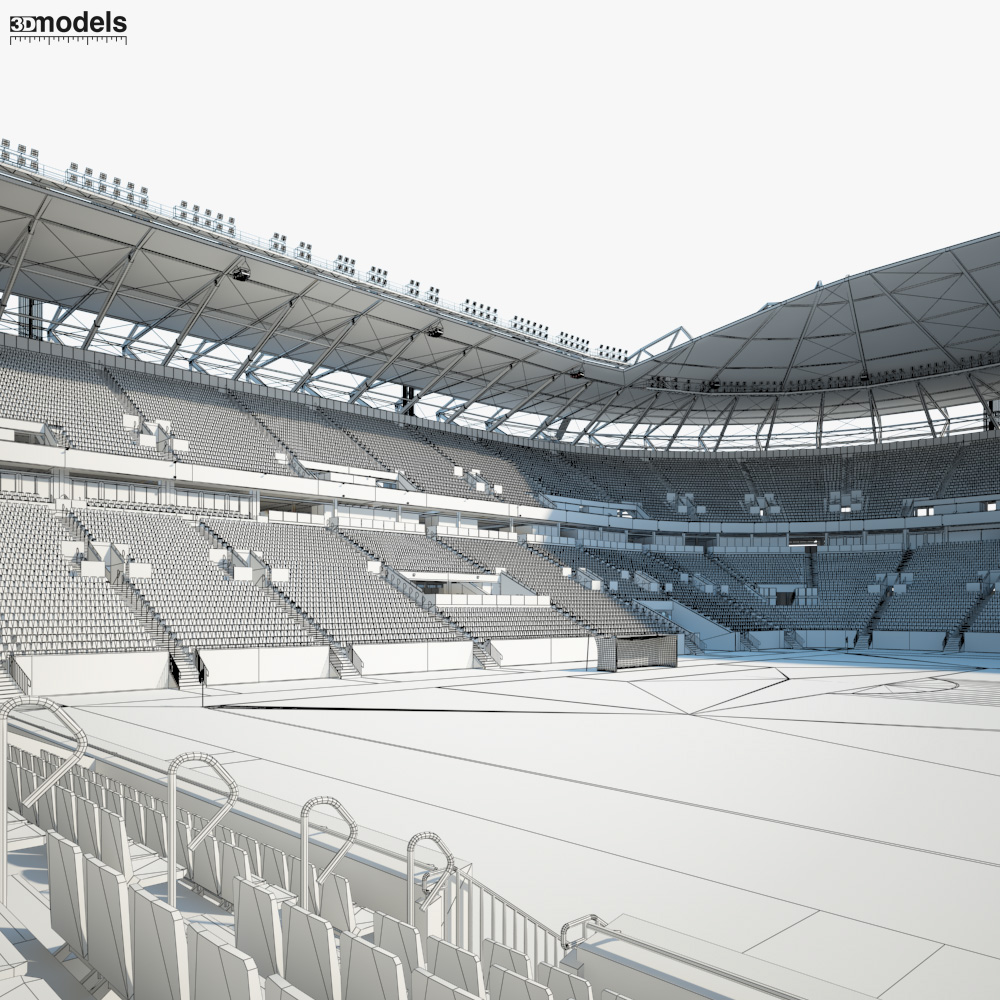 Stadium 974 3D model - Download Stadium on 3DModels.org