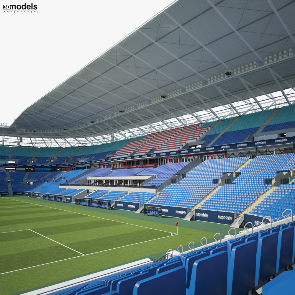 Stadium 974 3D model - Download Stadium on 3DModels.org