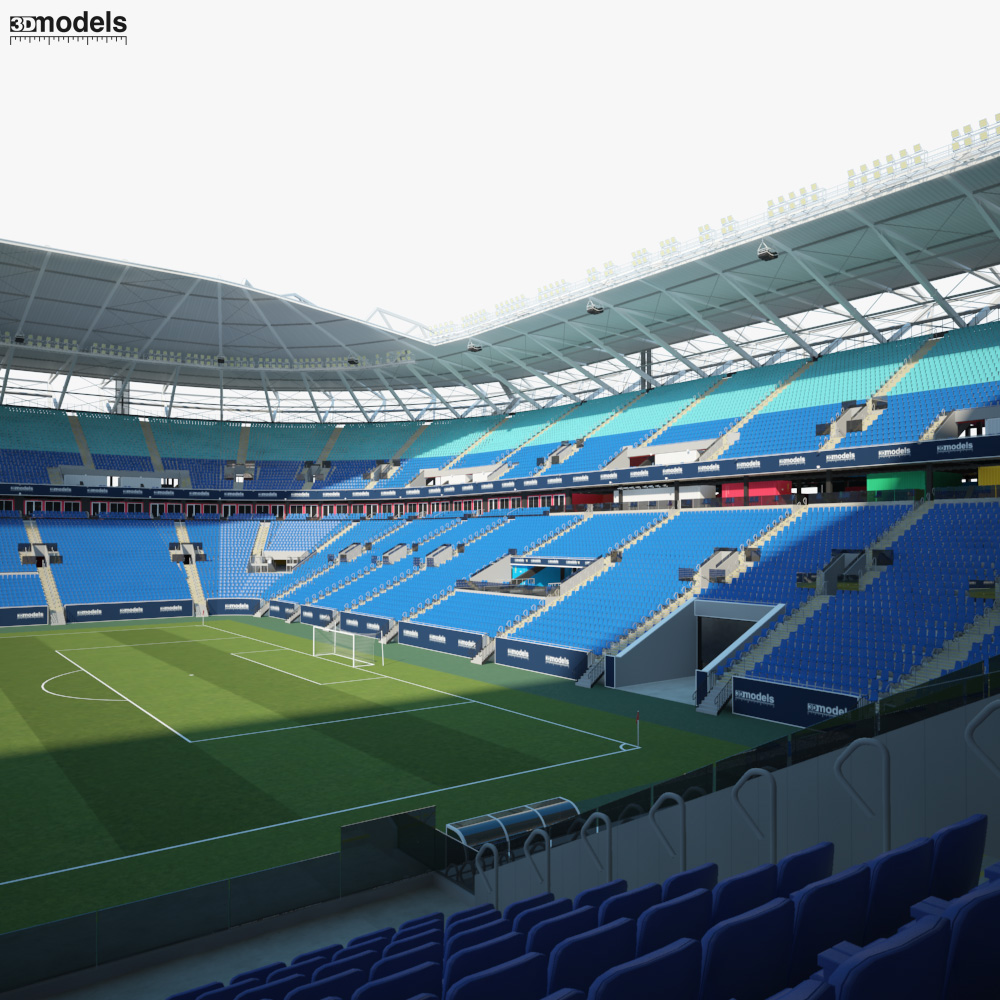 Stadium 974 3D model - Download Stadium on 3DModels.org
