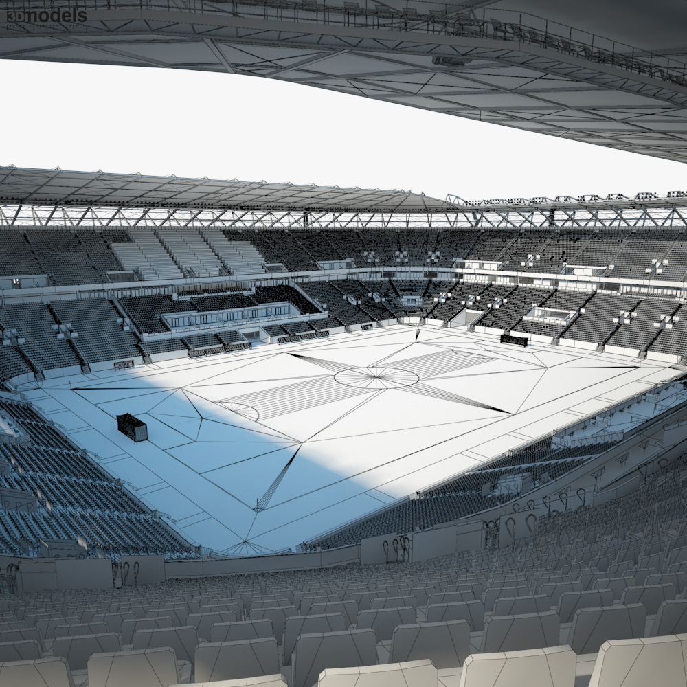 Stadium 974 3D model - Download Stadium on 3DModels.org