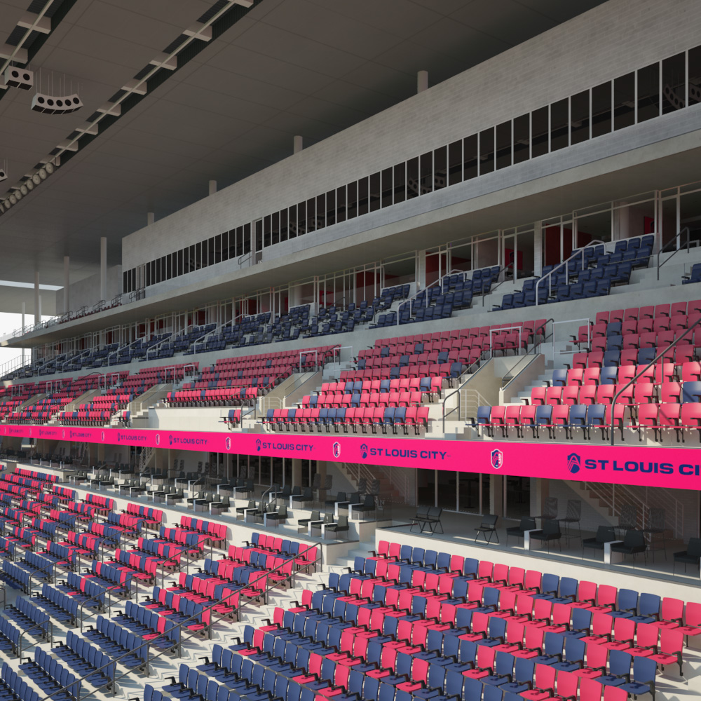 Energizer Park 3D model - Download Stadium on 3DModels.org