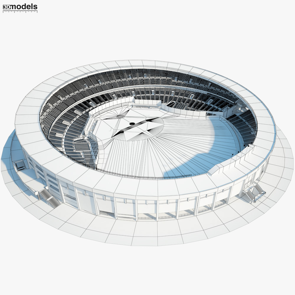 Zozo Marine Stadium 3D model - Download Stadium on 3DModels.org