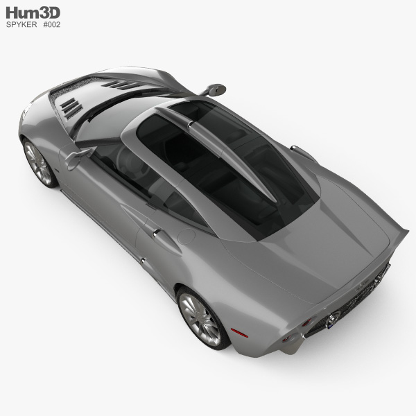Spyker C8 Aileron 2014 3D model - Download Sports car on 3DModels.org