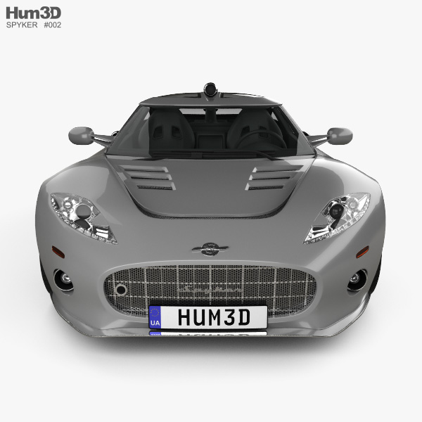 Spyker C8 Aileron 2014 3D model - Download Sports car on 3DModels.org
