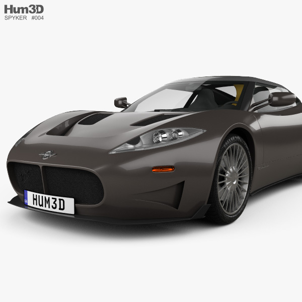 Spyker C8 Preliator 2020 3D model - Download Sports car on 3DModels.org