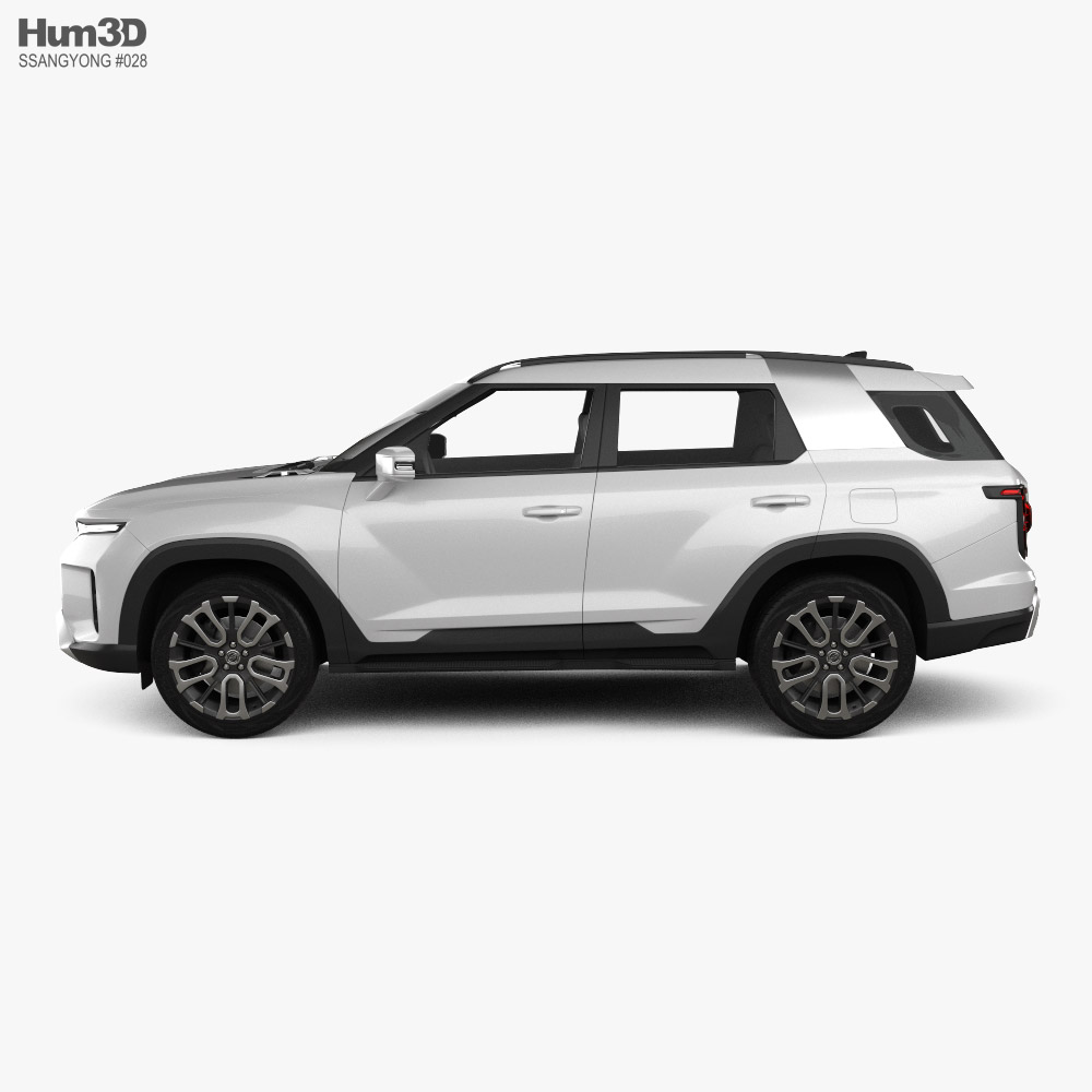 SsangYong Torres 2025 3D model - Download Crossover SUV on 3DModels.org