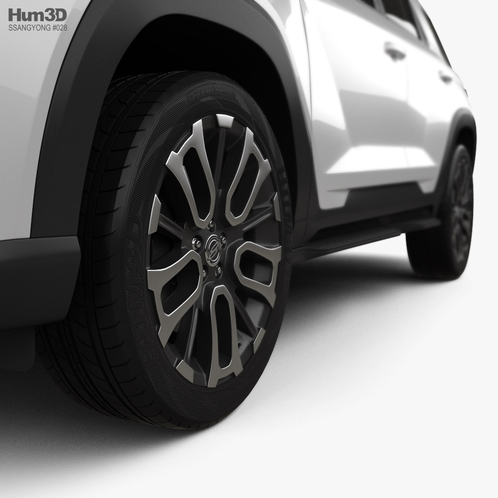 SsangYong Torres 2025 3D model - Download Crossover SUV on 3DModels.org
