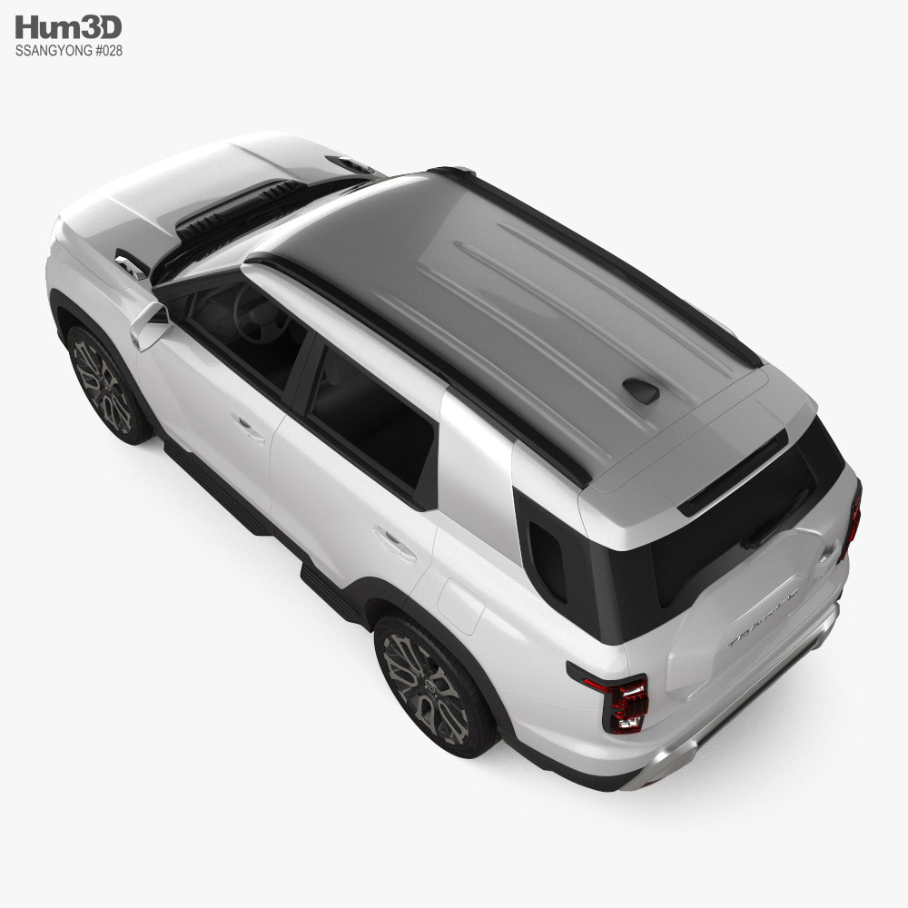 SsangYong Torres 2025 3D model - Download Crossover SUV on 3DModels.org