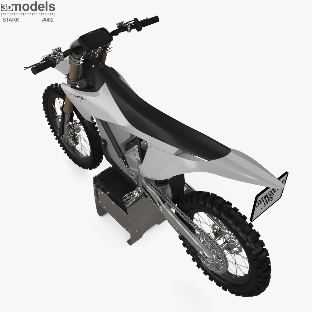 Stark Varg MX 2025 3D model - Download Motorcycle on 3DModels.org