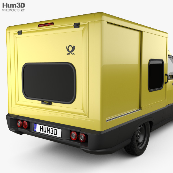 StreetScooter Van 2020 3D model - Download Van on 3DModels.org