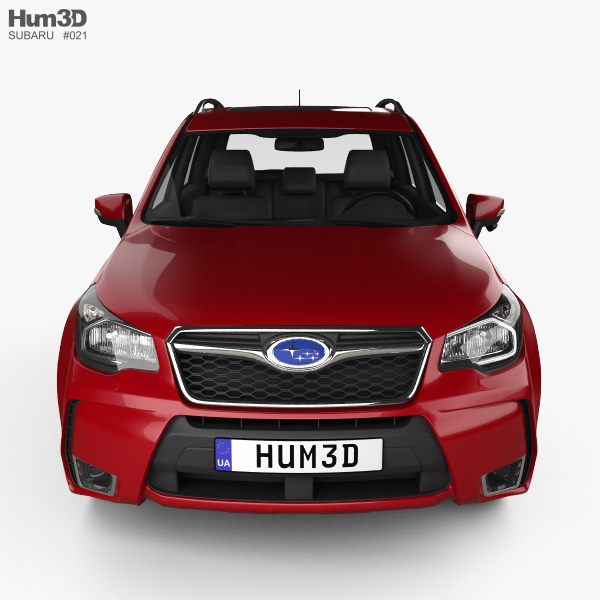 Subaru Forester (US) 2015 3D model - Download Crossover SUV on 3DModels.org