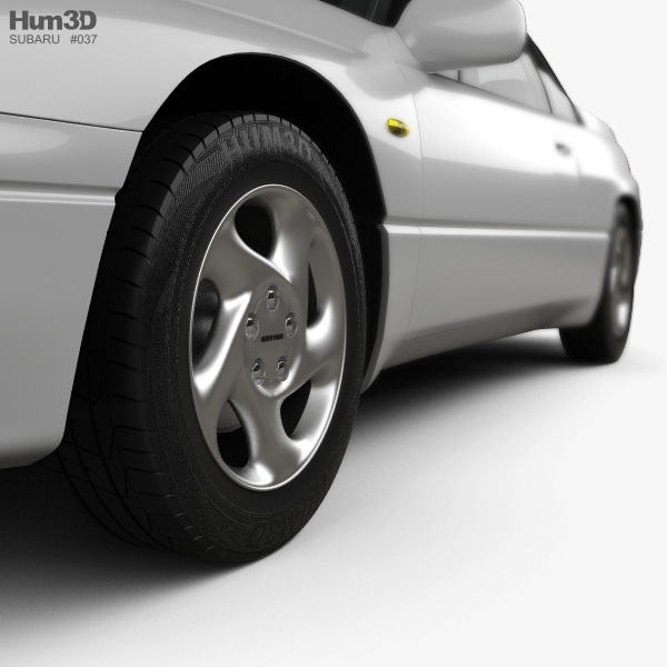 Subaru SVX 1997 3D model - Download Sports car on 3DModels.org