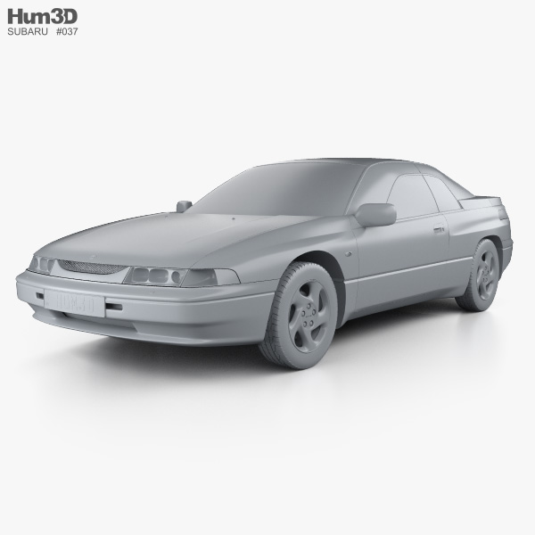 Subaru SVX 1997 3D model - Download Sports car on 3DModels.org