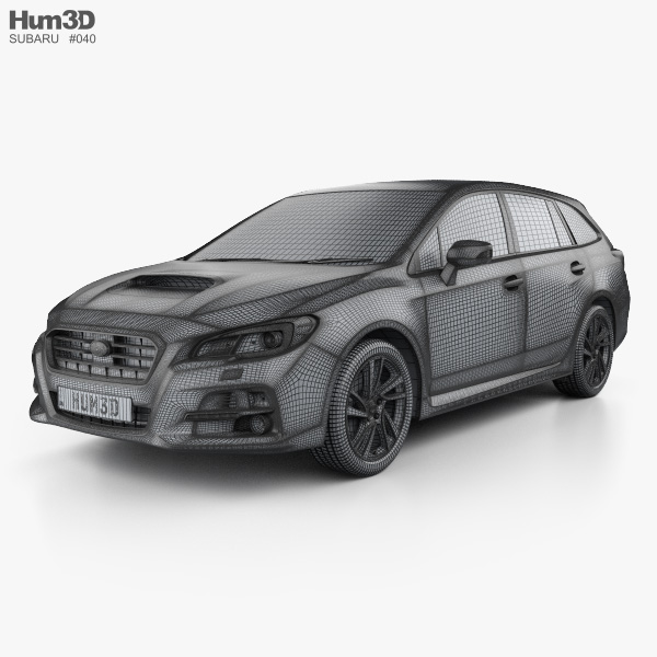 Subaru Levorg 1996 3D model - Download Wagon car on 3DModels.org