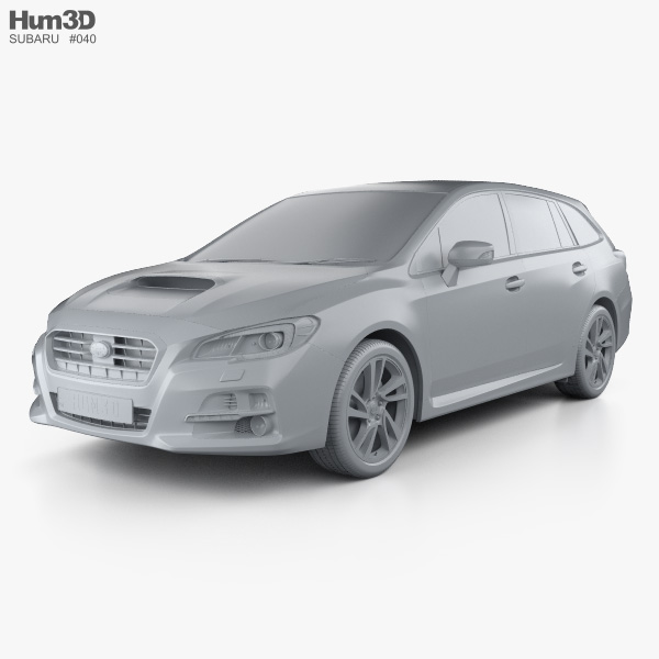 Subaru Levorg 1996 3D model - Download Wagon car on 3DModels.org