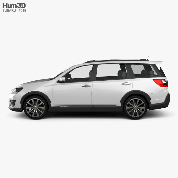 Subaru Exiga Crossover 7 2018 3D model - Download Crossover SUV on ...