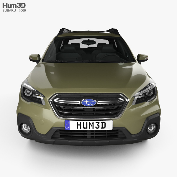 Subaru Outback US-spec 2020 3D model - Download Wagon car on 3DModels.org