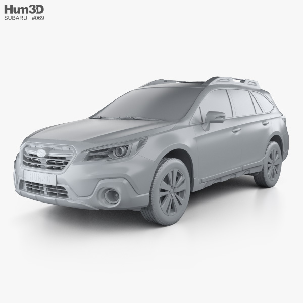 Subaru Outback US-spec 2020 3D model - Download Wagon car on 3DModels.org