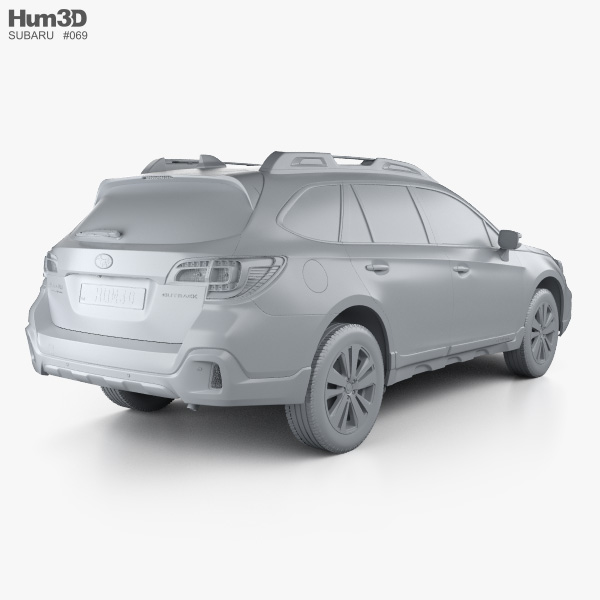Subaru Outback US-spec 2020 3D model - Download Wagon car on 3DModels.org
