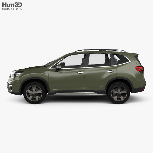 Subaru Forester Touring 2021 3D model - Download Crossover SUV on ...