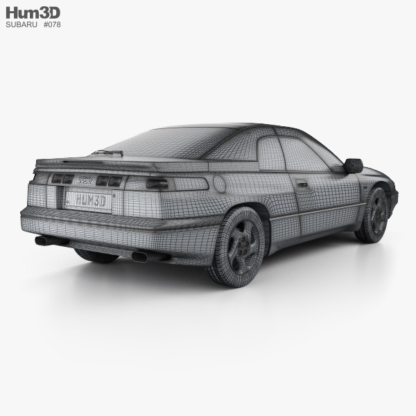 Subaru SVX con interior 1997 Modelo 3D - Descargar Sports car on ...