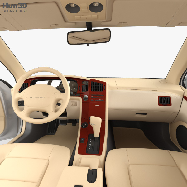 Subaru SVX con interior 1997 Modelo 3D - Descargar Sports car on ...