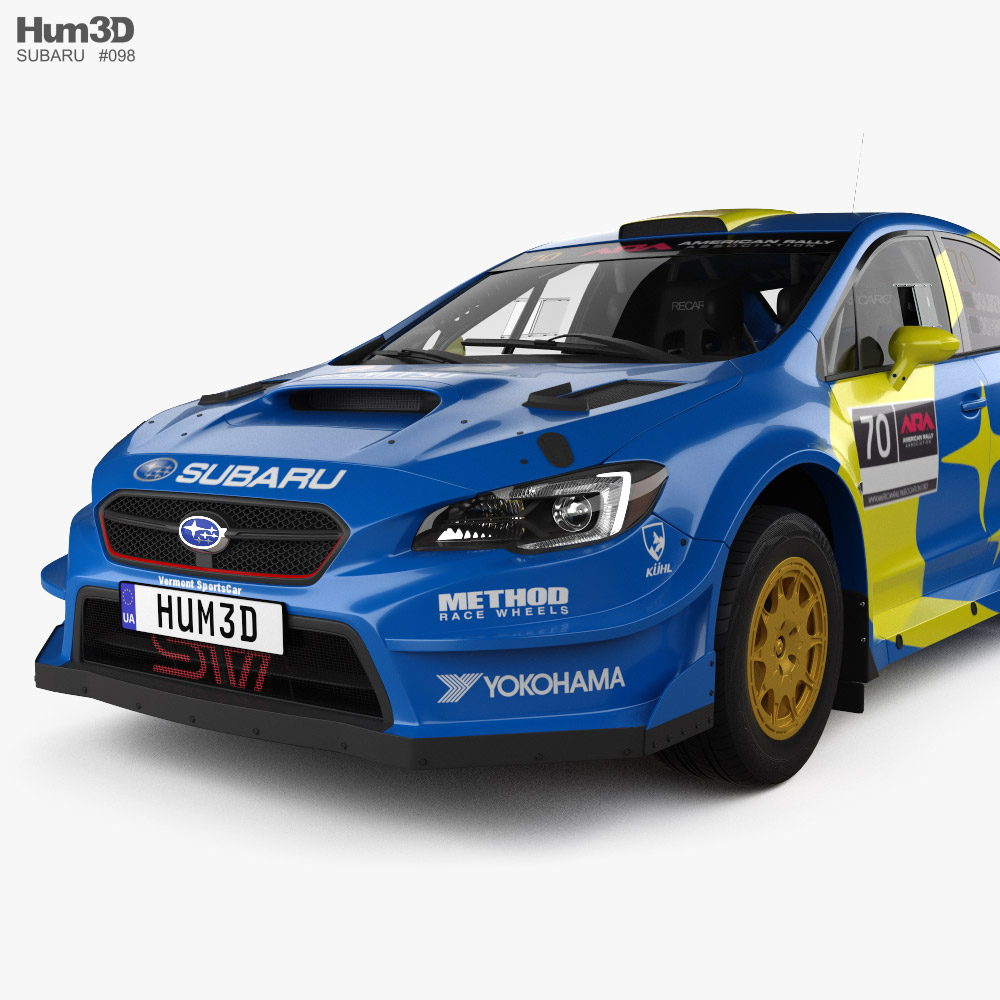 Subaru WRX VT20R Rally with HQ interior 2023 3D model - Download Sedan ...